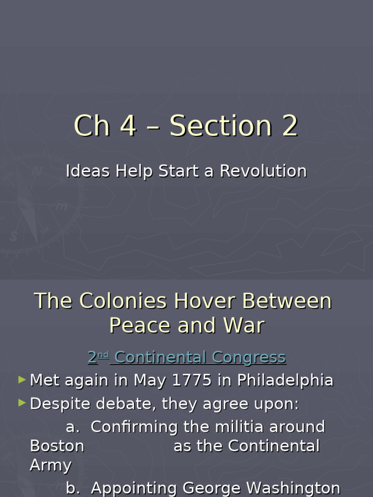 CH 4 - Section 2 PowerPoint | PDF