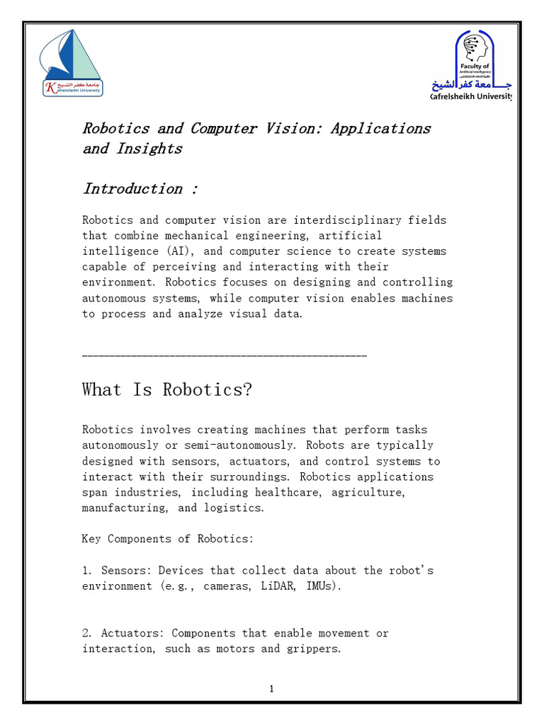 Dr. samar | PDF | Computer Vision | Robotics