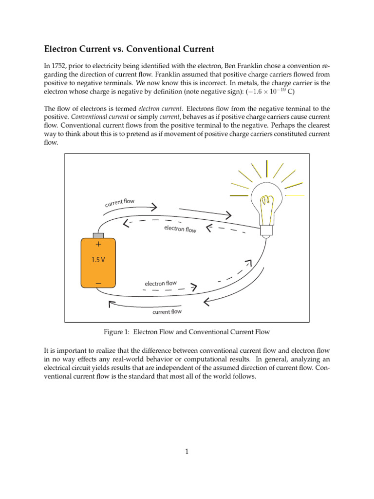 Elect Flow vs Conv I | PDF