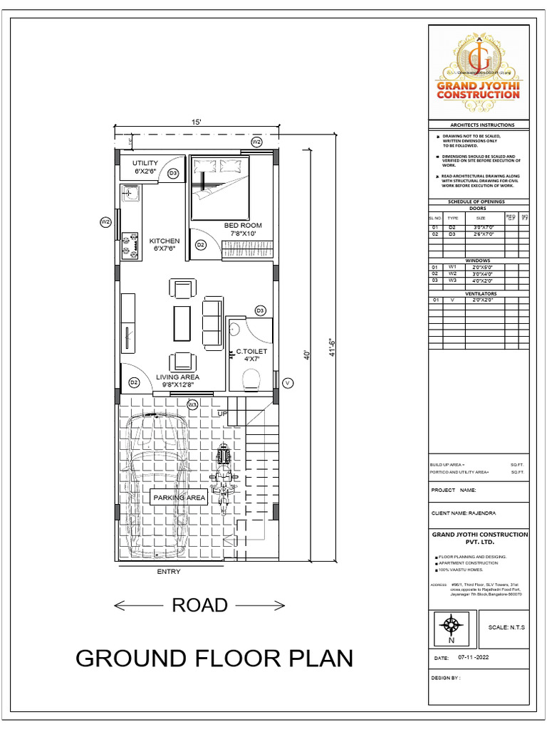 MR - Rajendra (15x40) | PDF | Buildings And Structures | Queensland ...