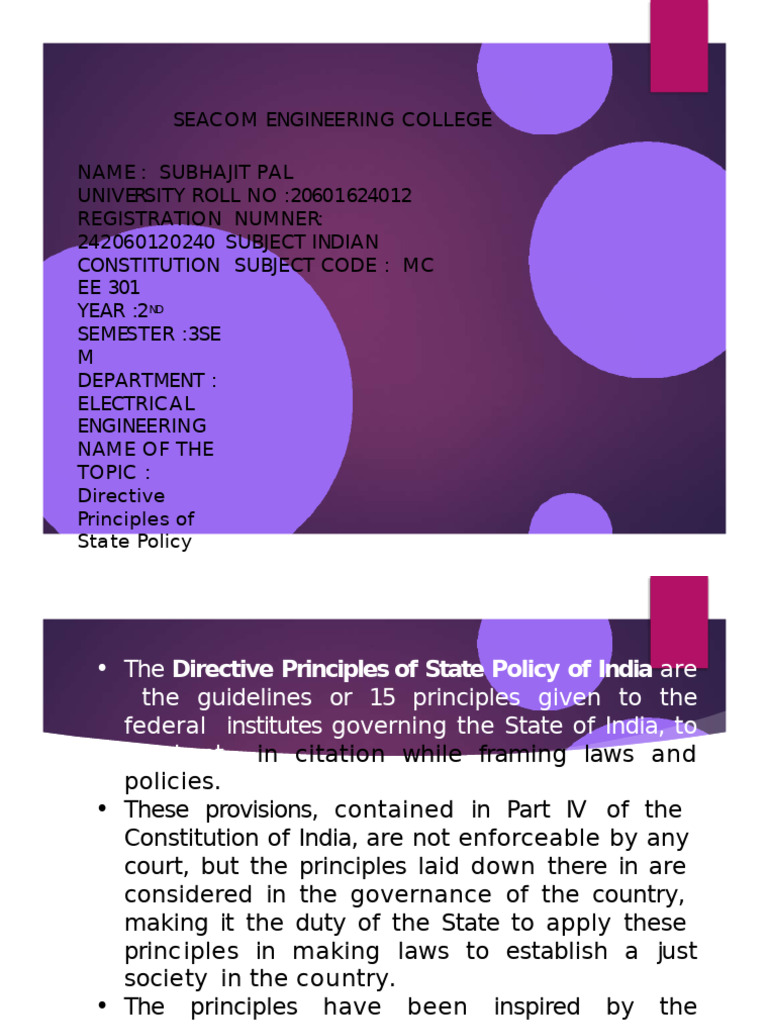 University Roll Number, Indian Constitution-1 | PDF | Justice | Crime ...