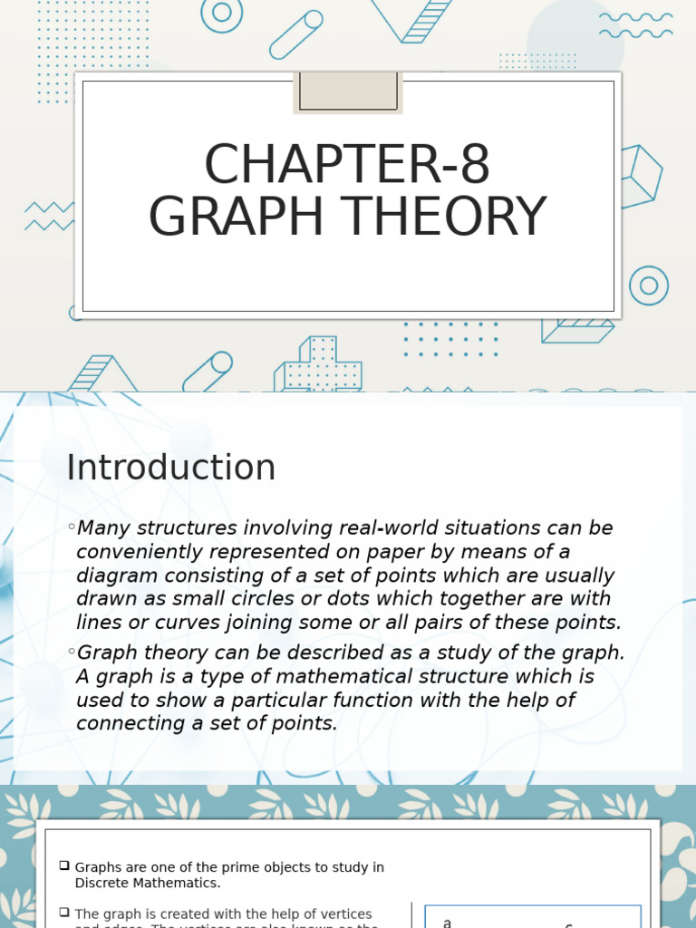 discrete presentation | PDF | Vertex (Graph Theory) | Graph Theory
