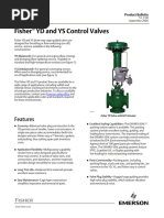Fisher ES and EAS Sliding - Stem Control Valves: ES Valve Product ...
