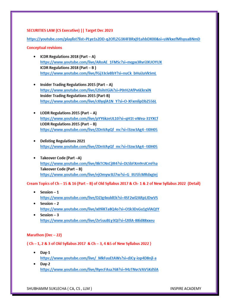 Lec Hyperlinks (1) | PDF | Knowledge Economy | Equity Securities