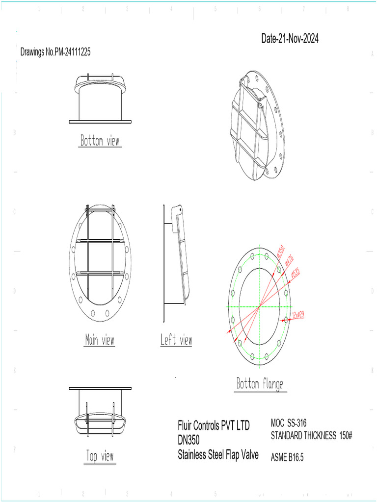 350Stainless Steel Flap Valve (1) | PDF