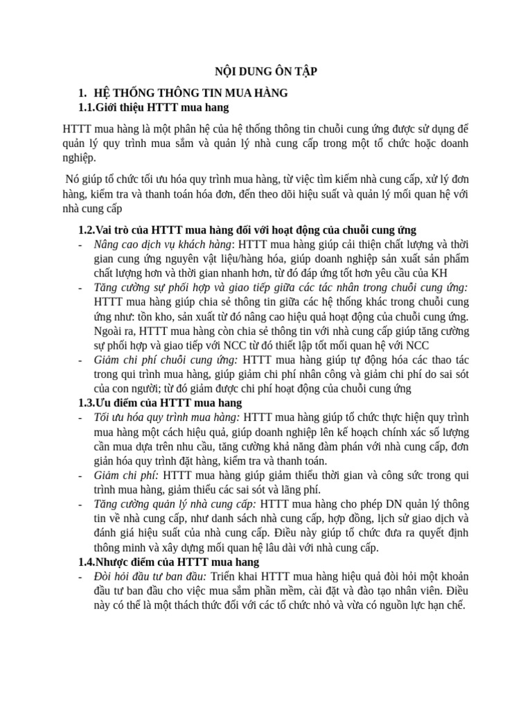 Ôn Thi CK QLTTCCU | PDF