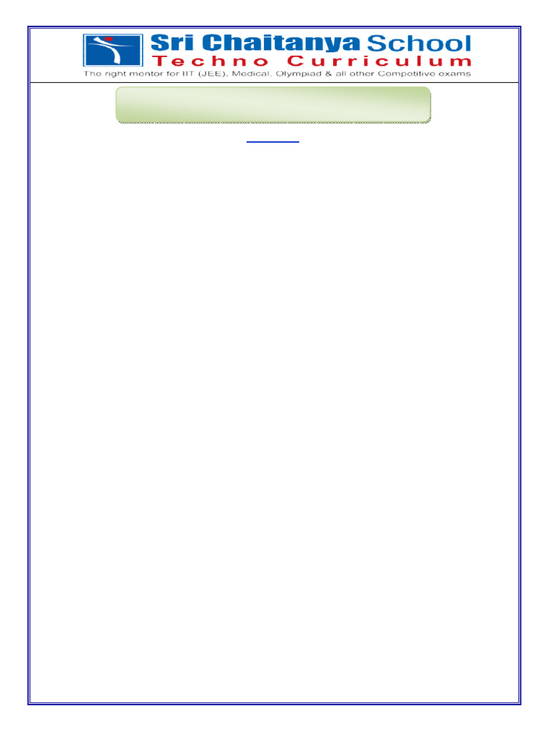 IX - STSO - 1. Cell - The Structural and Functional Unit - W.S - 2 ...