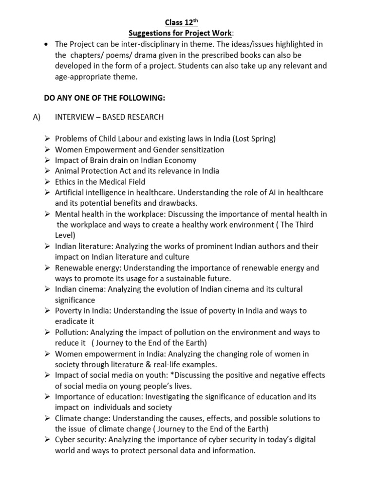 English Project Work | PDF | Essays | Artificial Intelligence