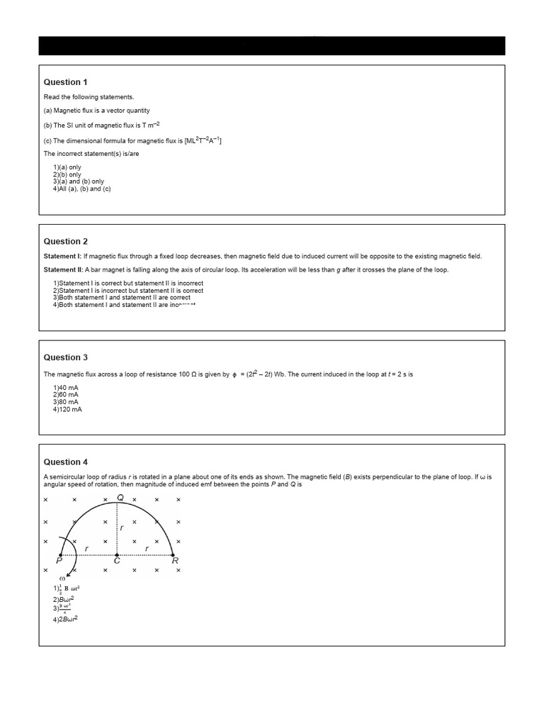 NBTS 1 TEST 27 NOVEMBER 2024 | PDF | Cellular Respiration | Inductor