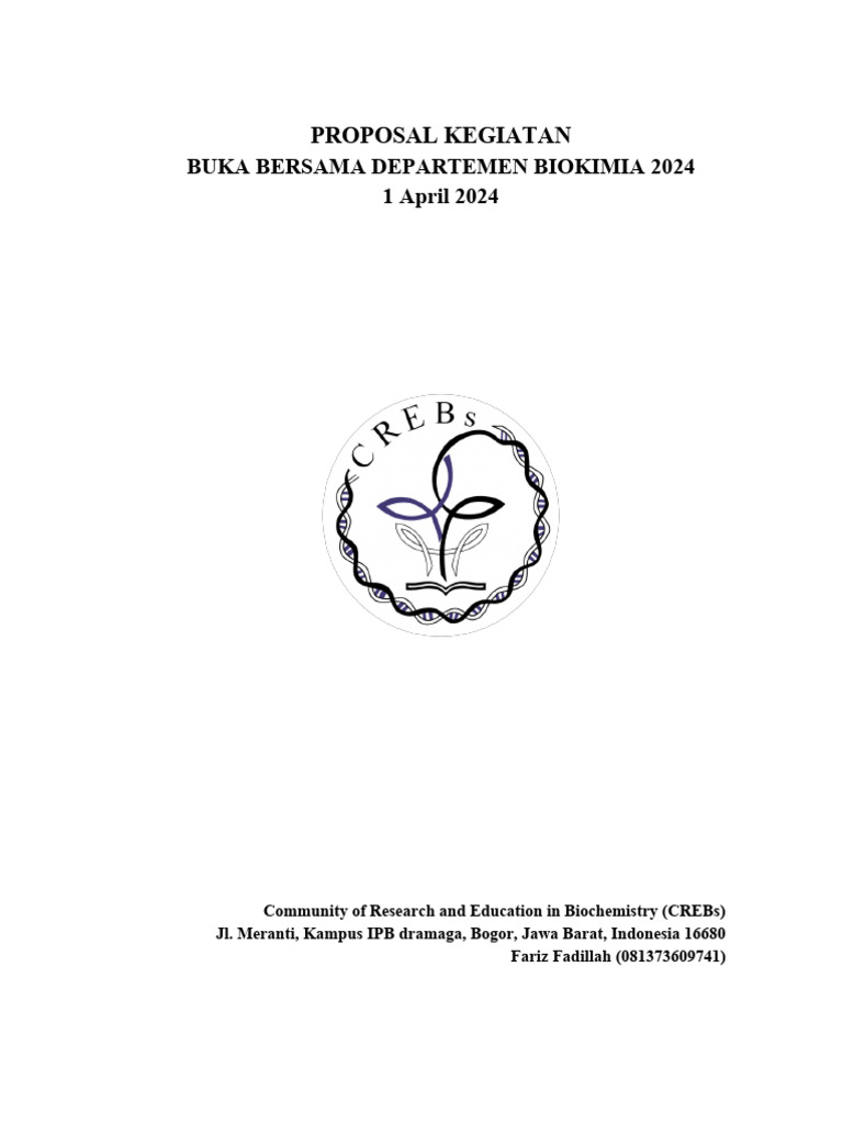 Proposal Bukber Bik | PDF