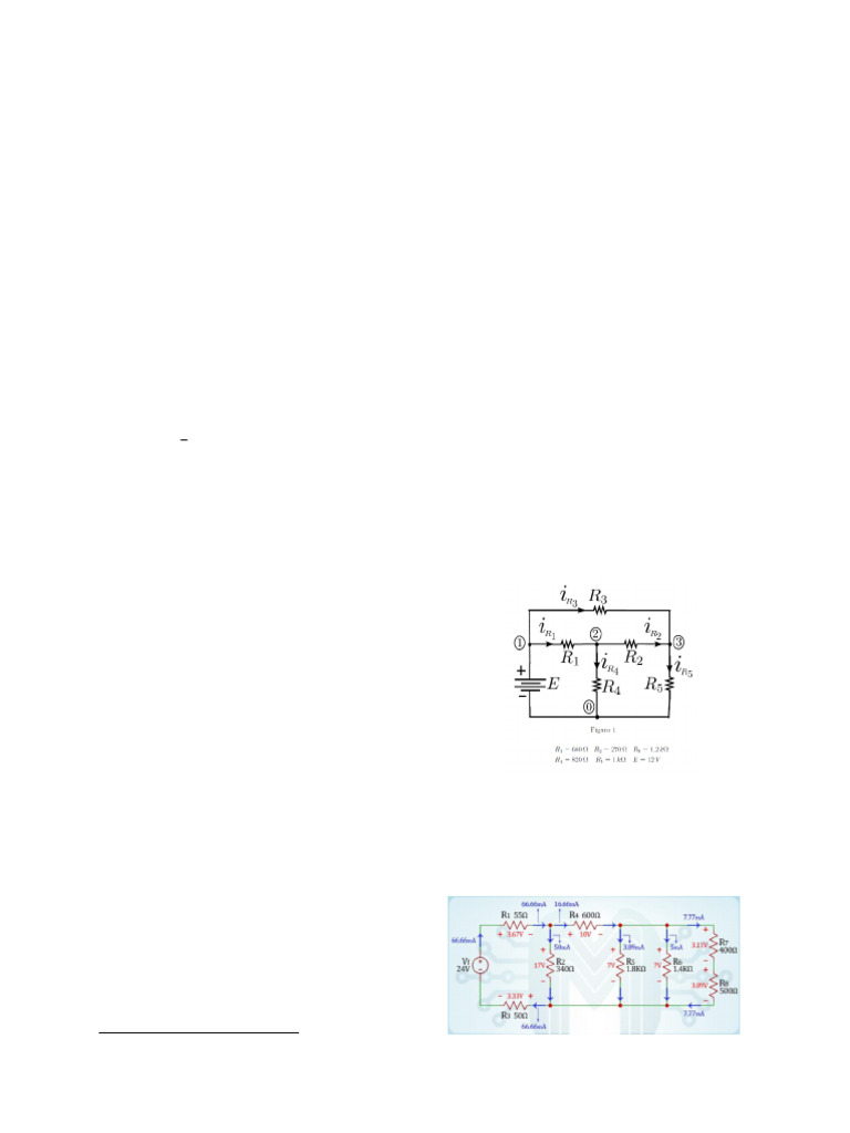 Laboratorio de Circuitos Electricos Formato IEEE Final | PDF | Red eléctrica | voltaje