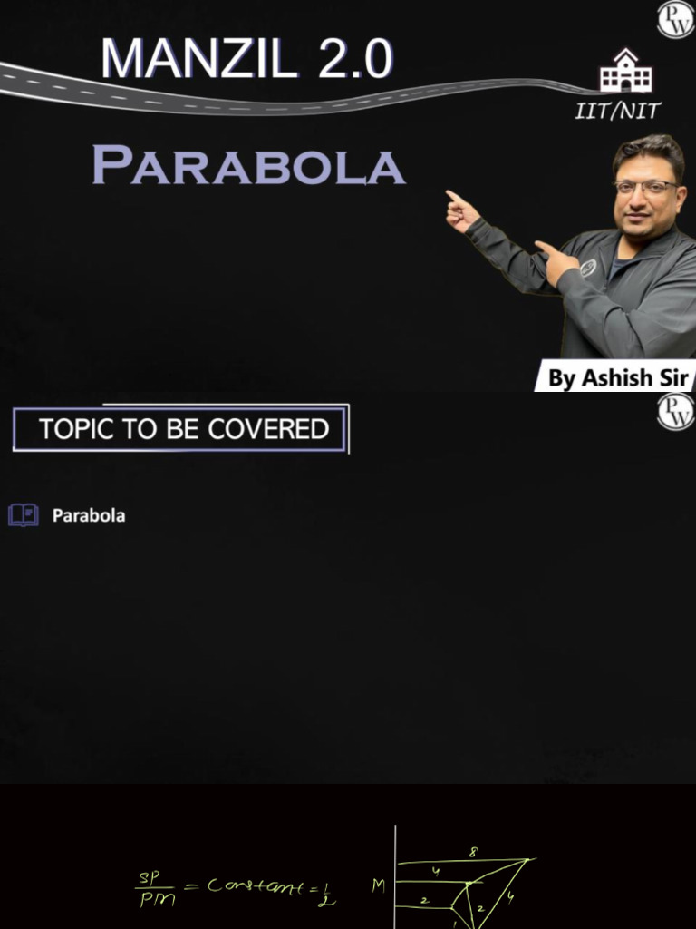 Parabola in 1 Shot - Class Notes | PDF