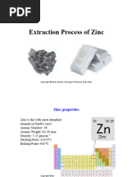 Zinc Production and Extraction Methods | PDF | Zinc | Corrosion