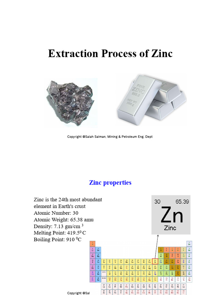 Zn 1 | PDF | Zinc | Sintering