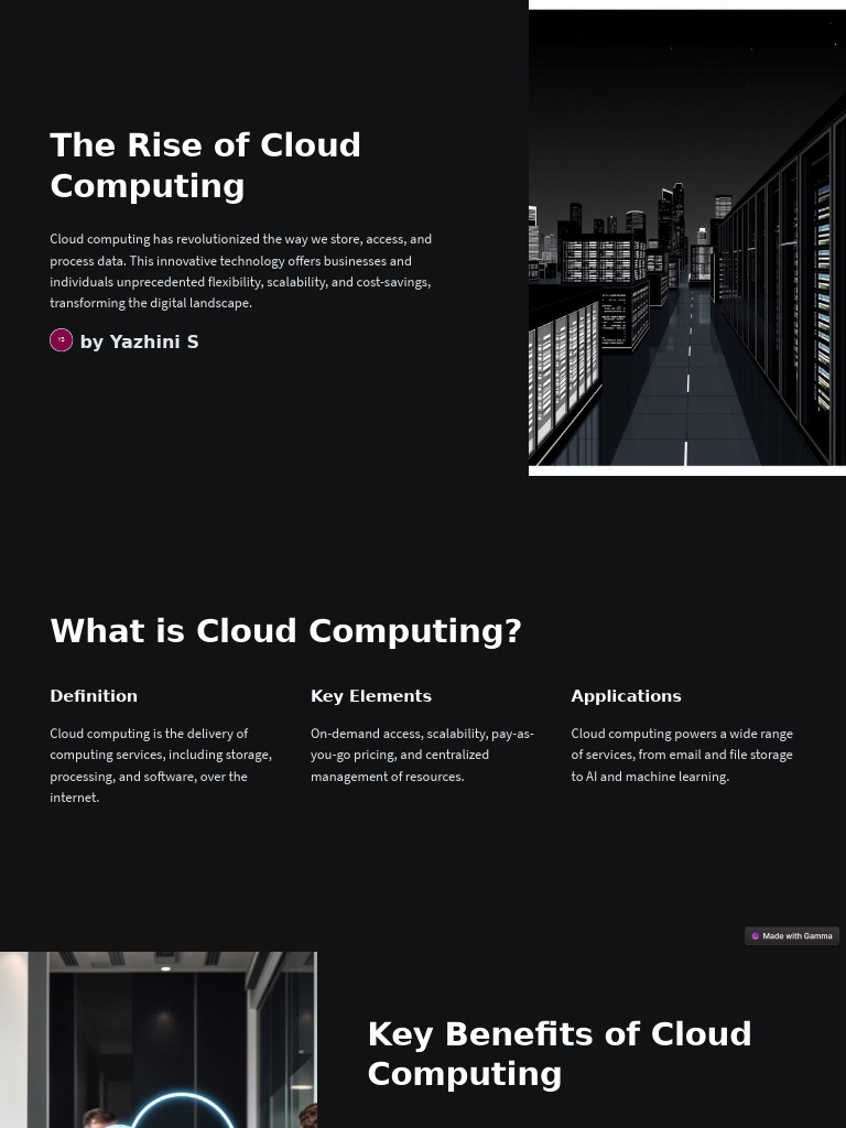 The Rise of Cloud Computing | PDF | Cloud Computing | Scalability