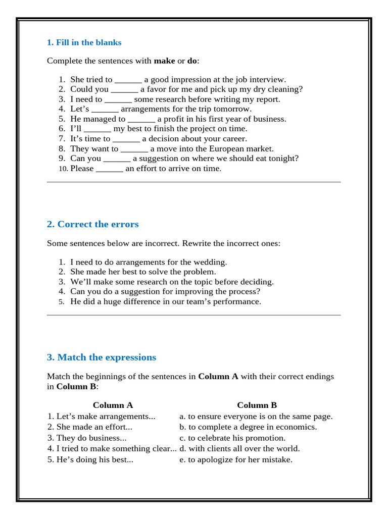 Make Do Difference | PDF