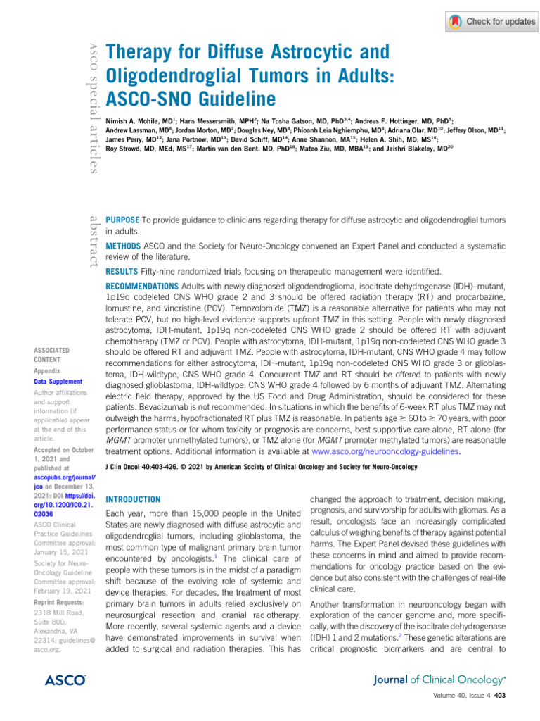 et-al-2021-therapy-for-diffuse-astrocytic-and-oligodendroglial-tumors ...