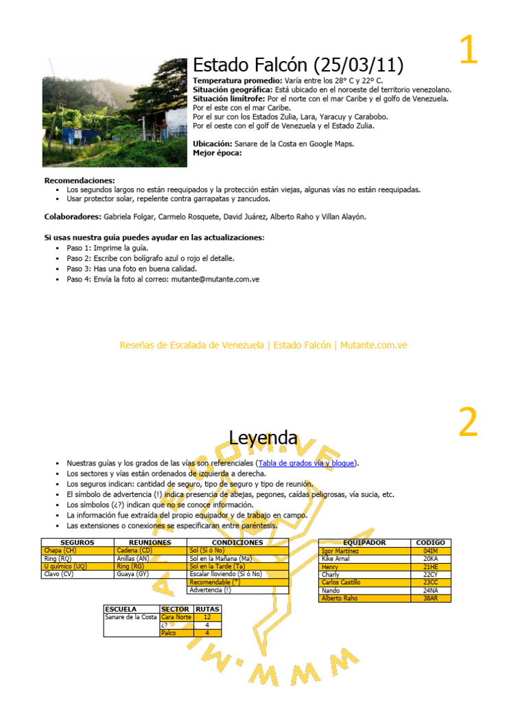 guia-escalada-falcon | PDF