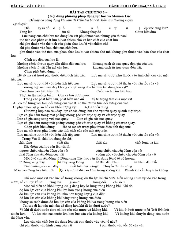 BT5 (CHƯƠNG 3 -2) | PDF