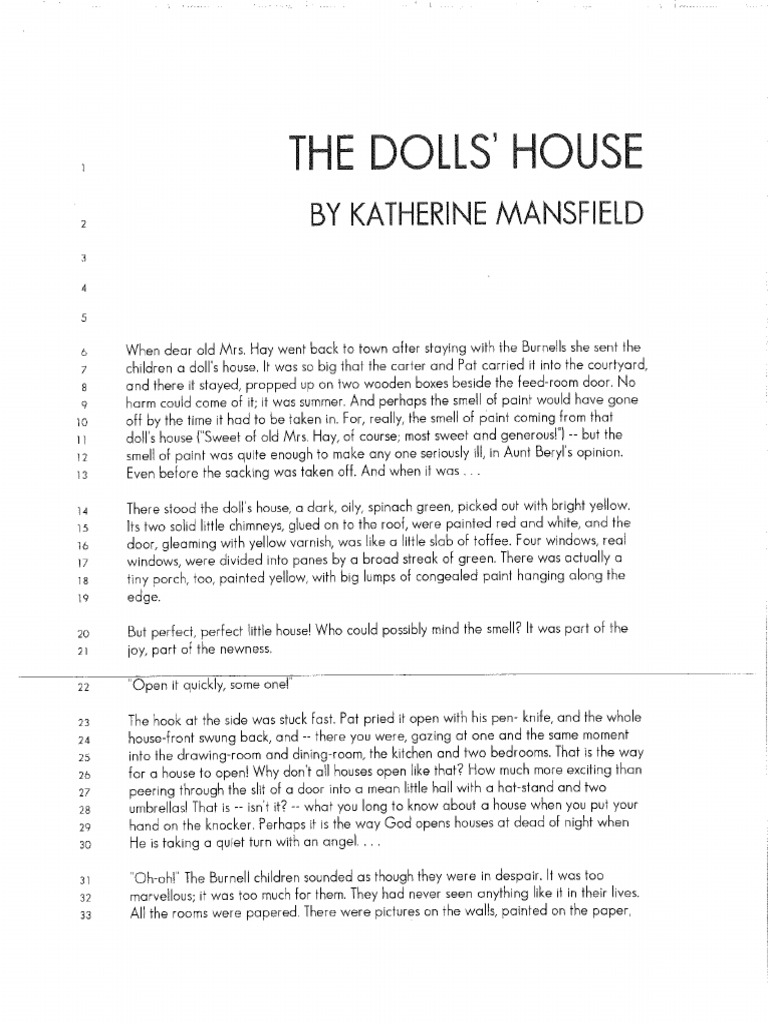Dolls House | PDF