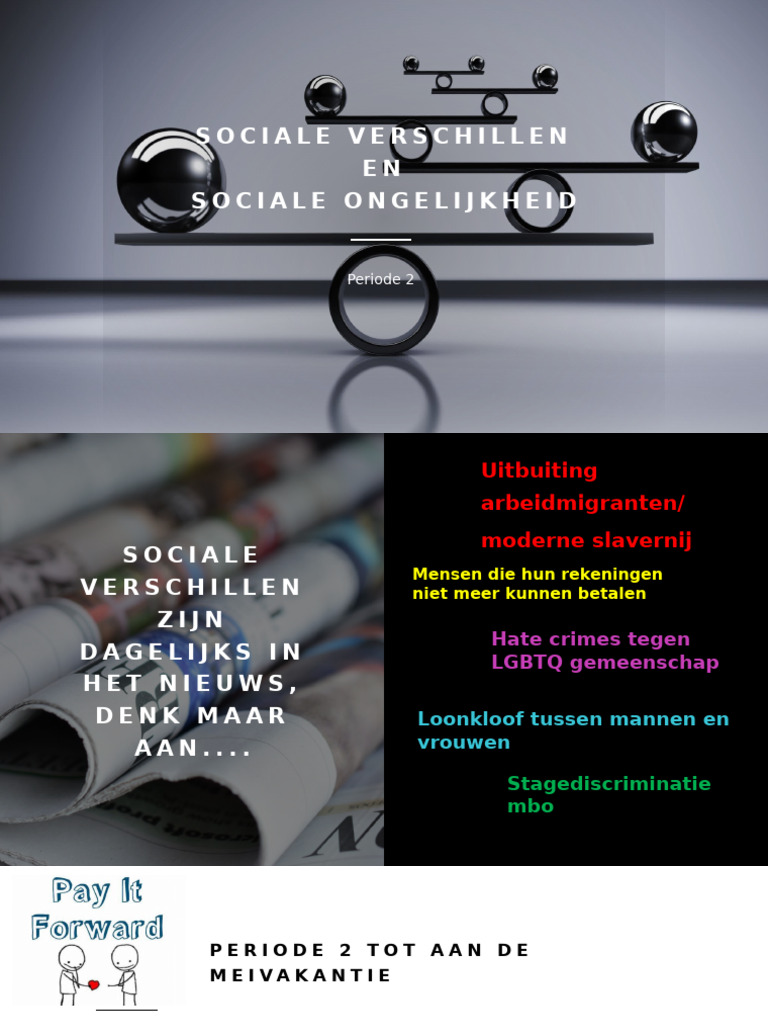 Project Sociale Verschillen 2 | PDF