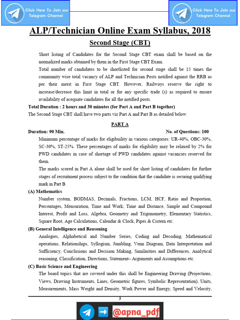 Rrb Alp Stage Ii Basic Science Engineering Pdf Engineering