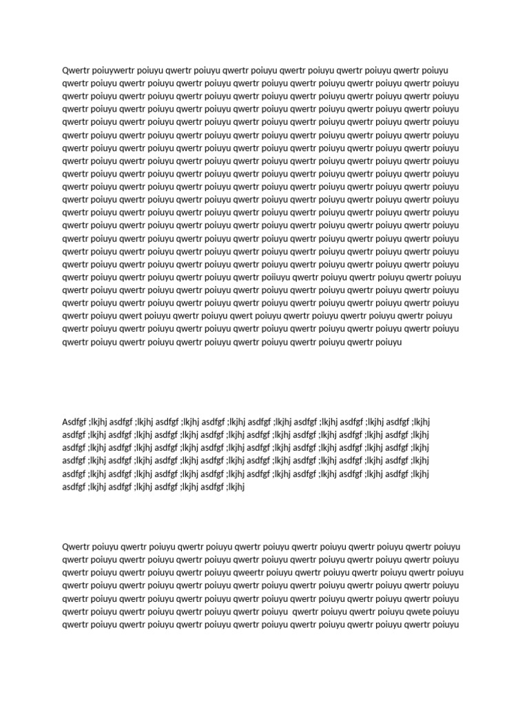 Class 1 Typing | PDF