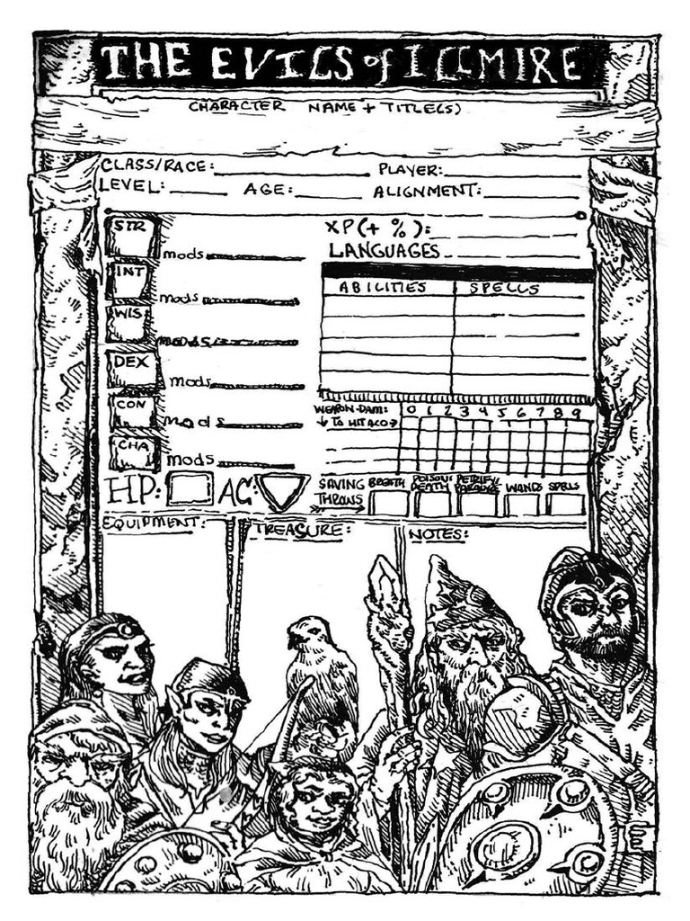 Character Sheet Front | PDF