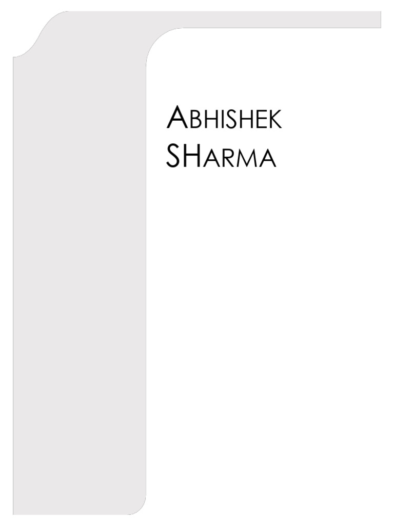 Abhishek Resume | PDF