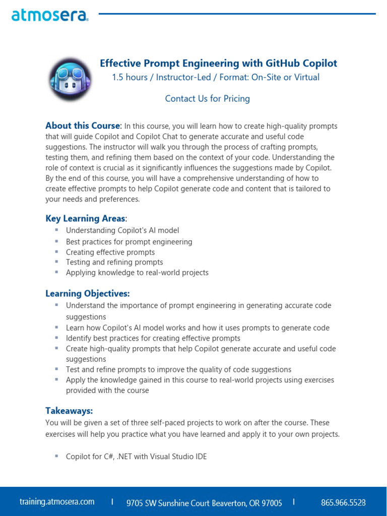 Effective Prompt Engineering With GitHub Copilot | PDF | Cognitive Science | Software