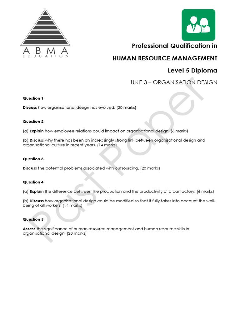 HRMA-Level-5-Unit-3 | PDF