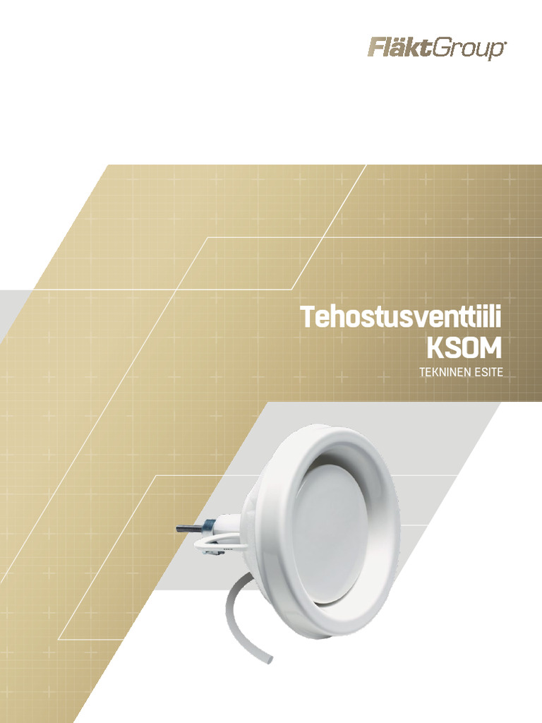KSOM Tekninen Esite | PDF