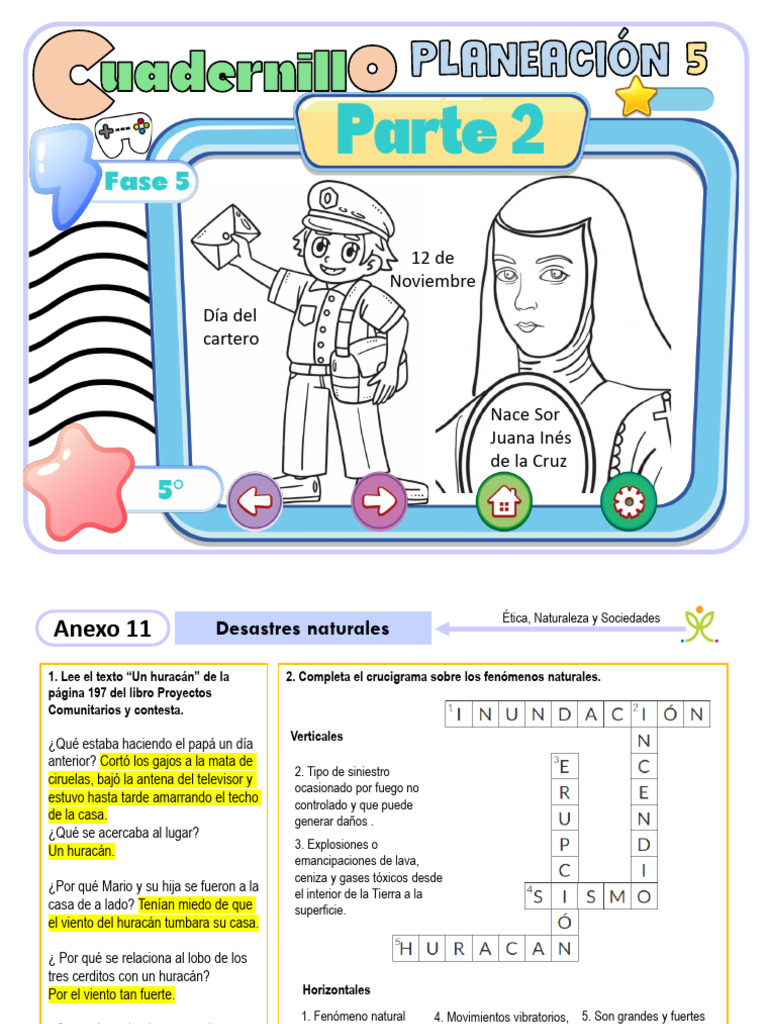 Solu Parte 2 5to | PDF | Ciclones tropicales