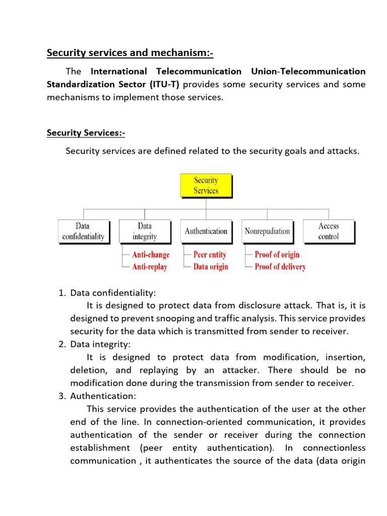 Info Sec Unit-1 Note-03 | PDF