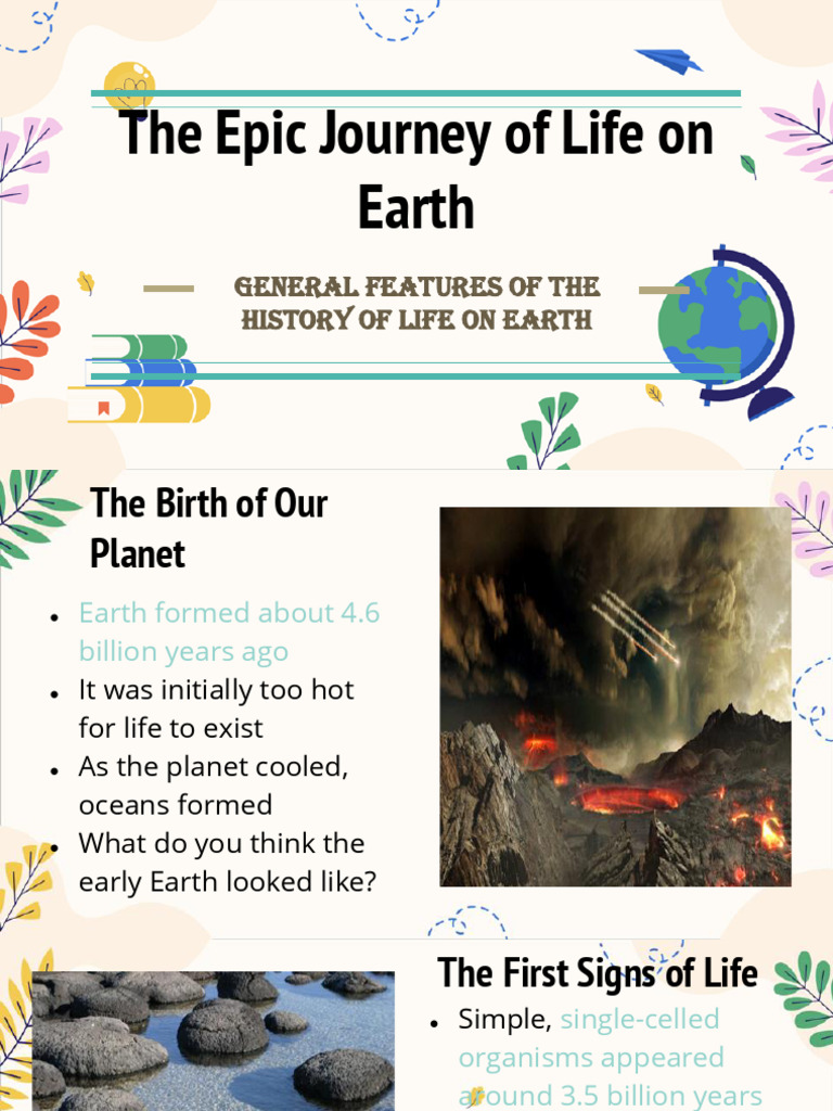 GEN BIO Features of History of Life On Earth | PDF | Human | Evolution