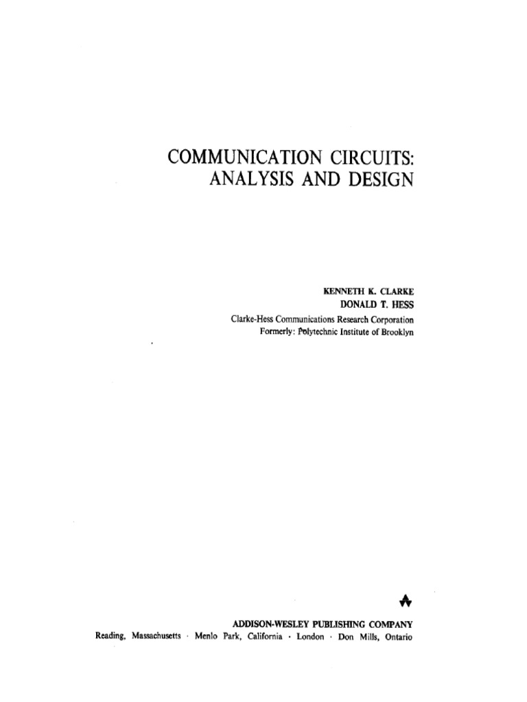 Comunication Circuits | PDF