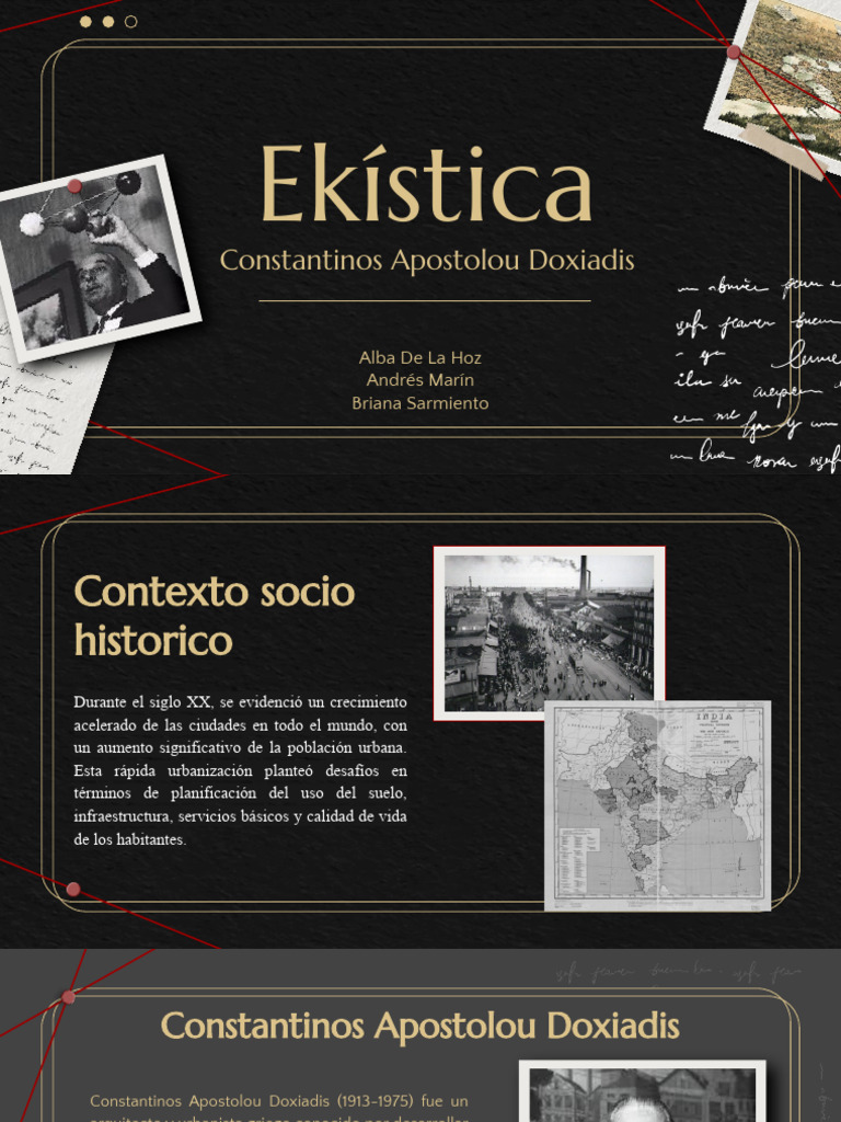 PRESENTACIÓN Ekistica | PDF | Urbanismo | Islamabad