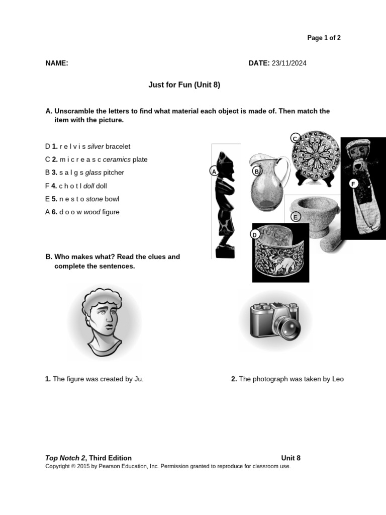 vocabulary unit8 (1) | PDF