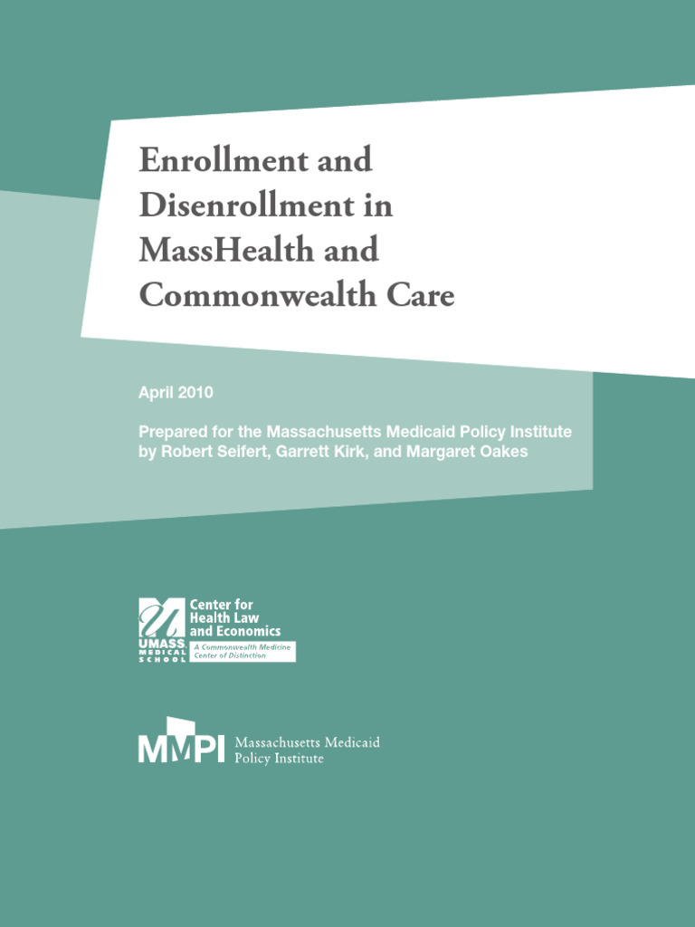 2010 4 21 Disenrollment MH CC 0 | PDF | Health Insurance In The United ...
