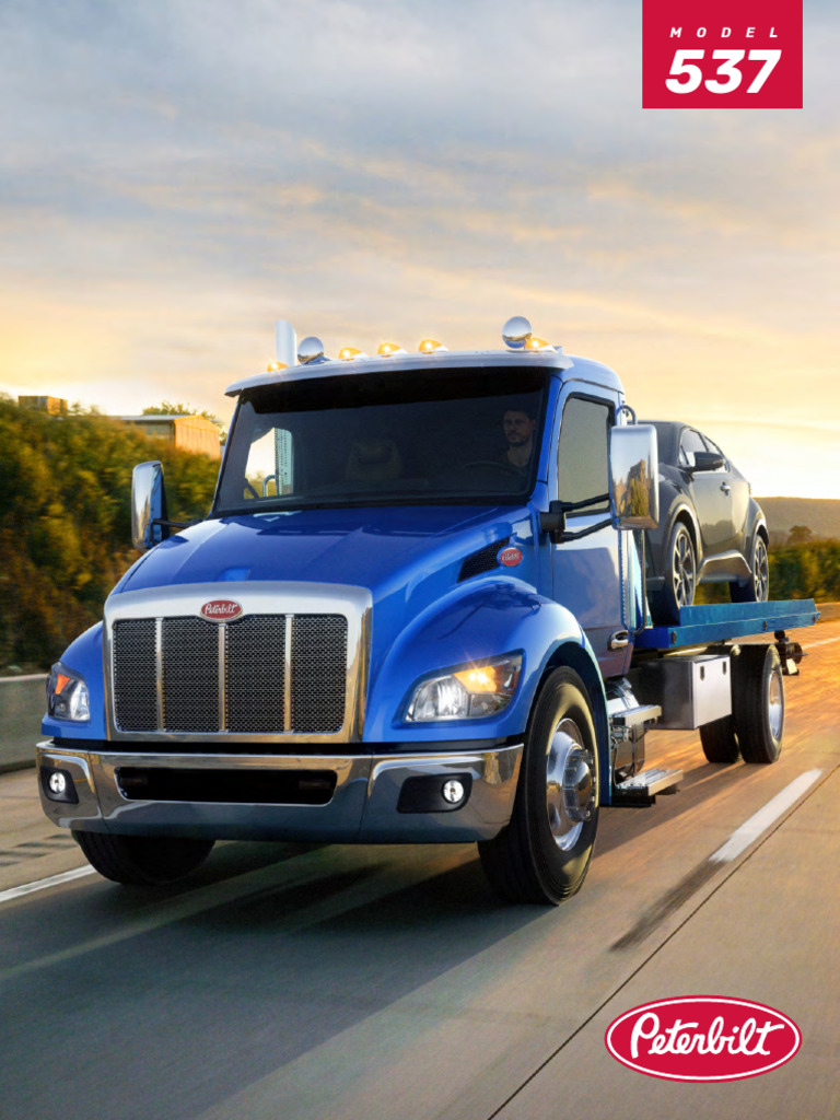 Peterbilt Model 537 Specifications | PDF | Motor Vehicle | Vehicles