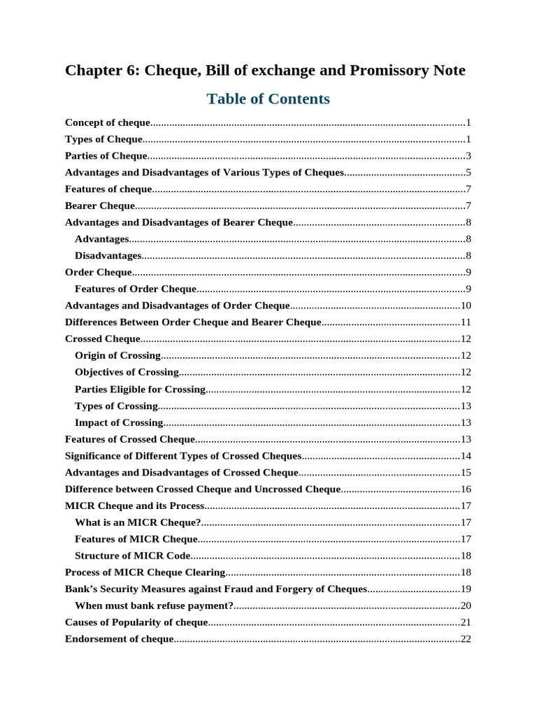 Banking & Insurance Chapter 1 | PDF | Cheque | Payments
