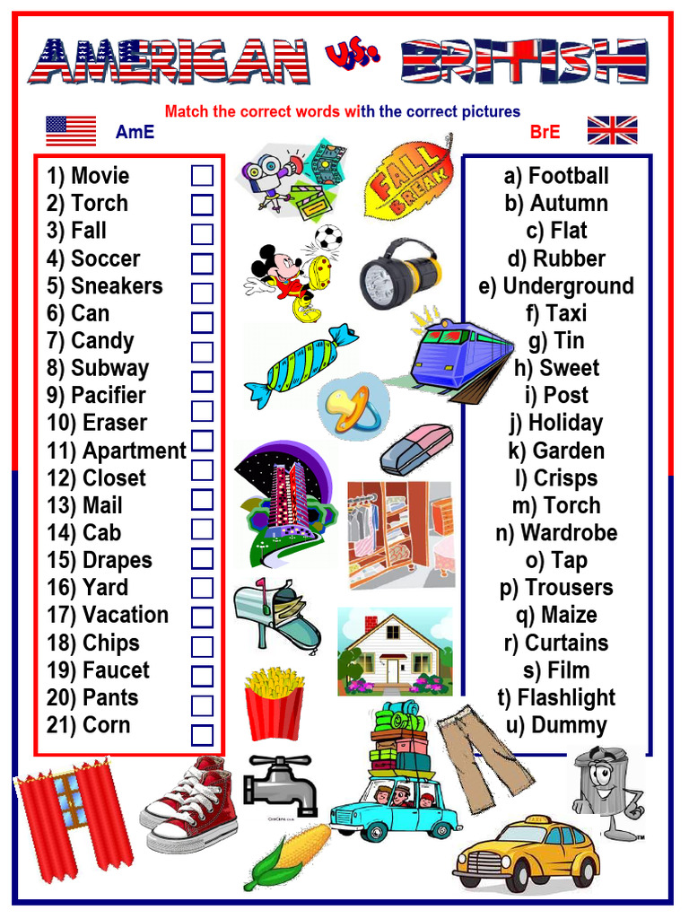 5071 American Vs British English | PDF