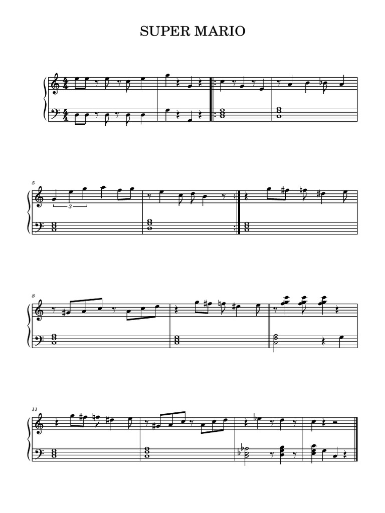 Super Mario | PDF