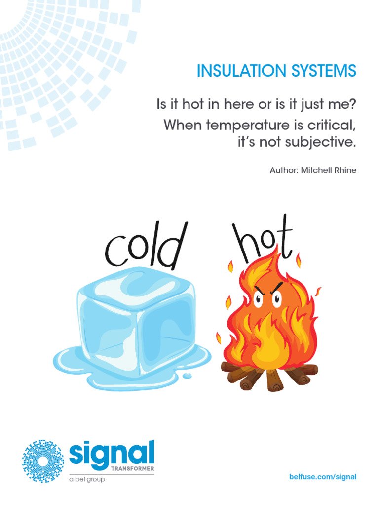 Signal Transformer Insulation Systems EN Whitepaper | PDF | Insulator ...