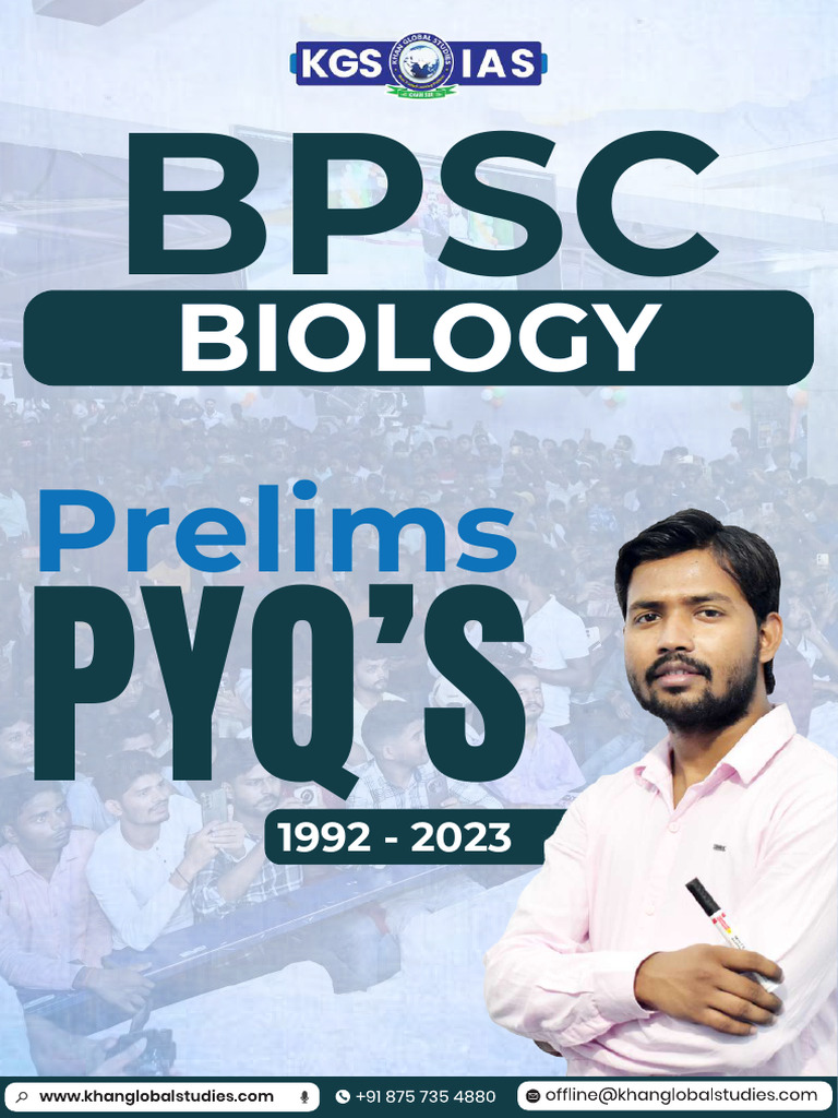 Biology PYQ's | PDF