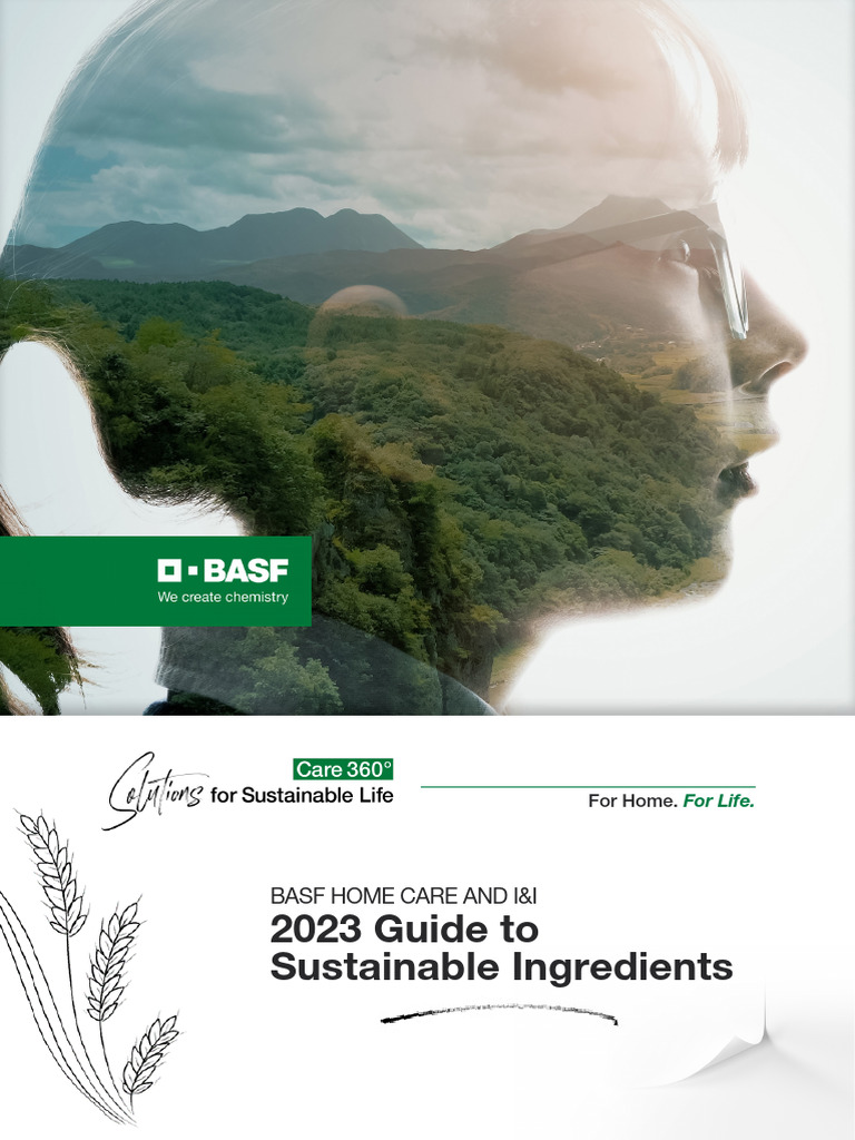 BASF Home Care and I I 2023 Guide To Sustainable Ingredients | PDF | Sodium Dodecyl Sulfate ...