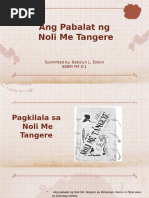 RIZAL - Mga Simbolo NG Pabalat NG Noli Me Tangere | PDF