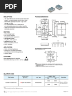 Datasheet Led 3MM | PDF | Light Emitting Diode | Electrical Components
