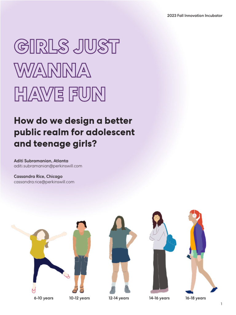 Designing Inclusive Spaces for Girls | PDF | Adolescence | Gender
