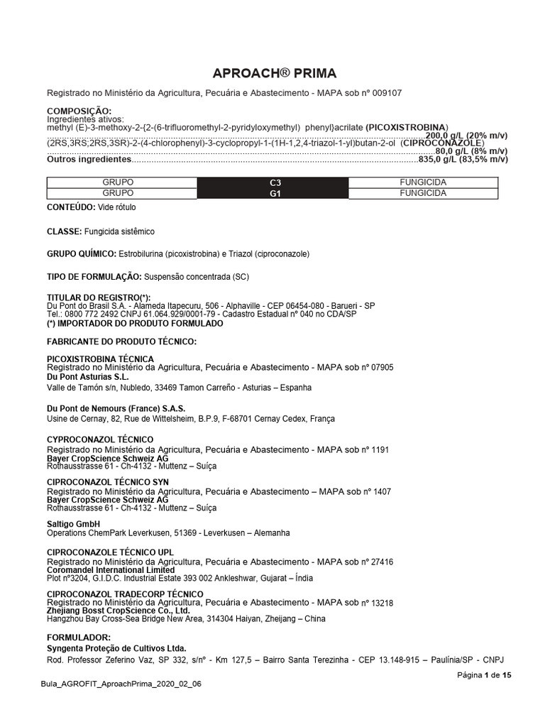 Aproach Prima | PDF | Ferimento | Metabolismo